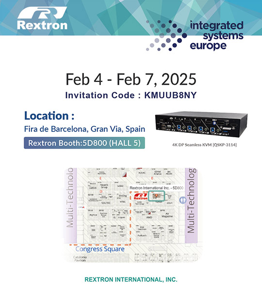 High-End Audio/Video KVM Solution | Rextron - Proficient in OEM/ODM ...
