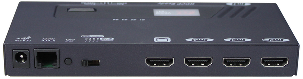 4K 4 Ports HDMI Switch combines the video Auto-switching with EDID, IR ...